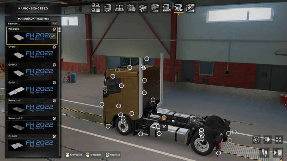 ETS2 - Volvo Fh5 High Pipe