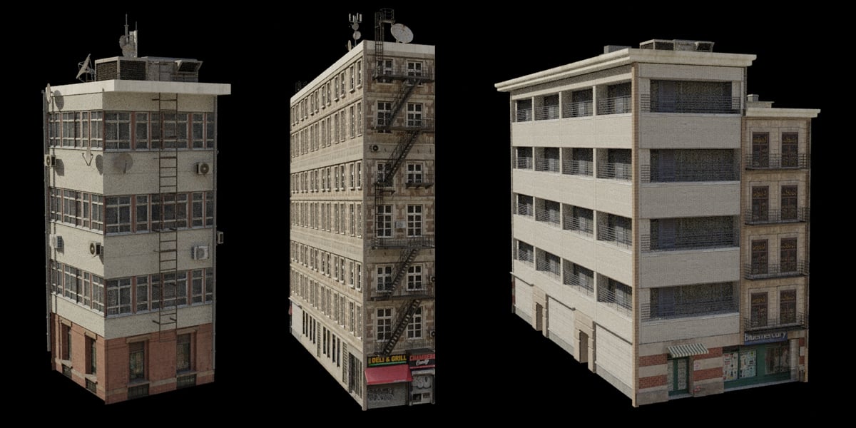 Editing Buildings Asset Pack