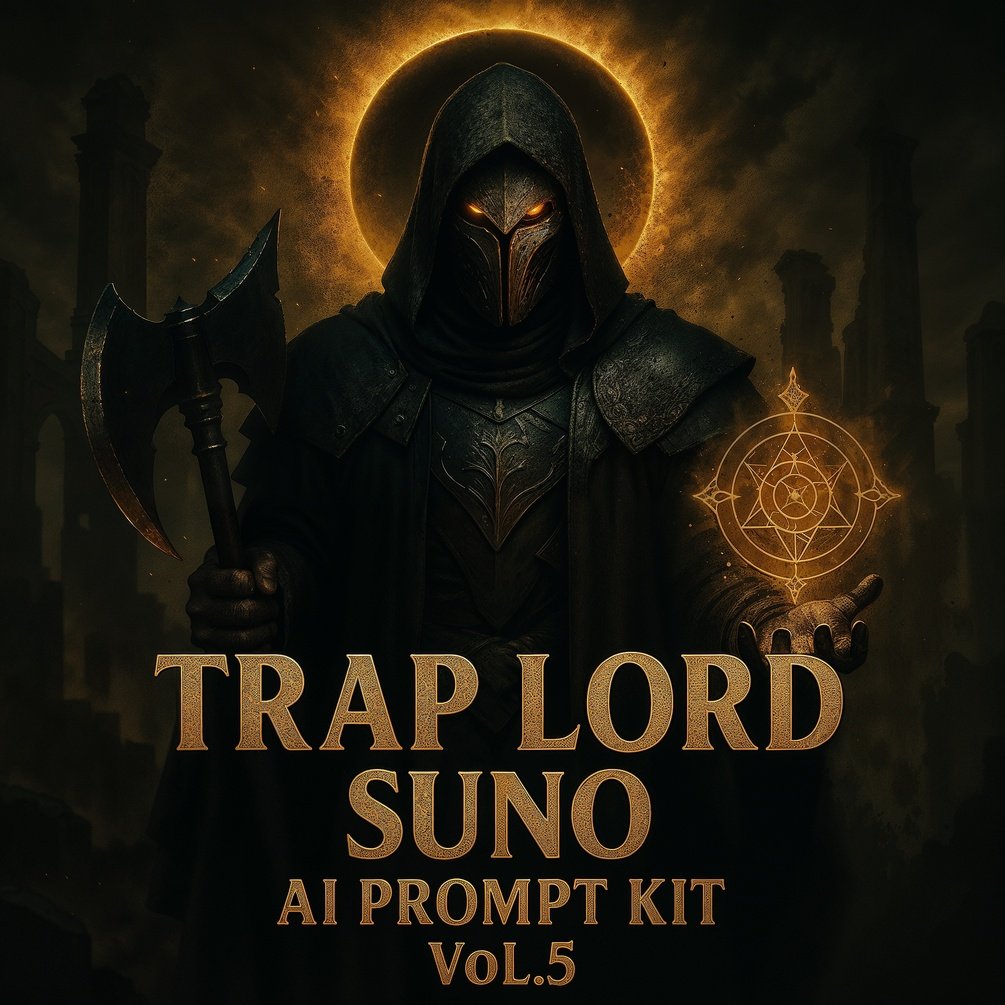 Trap Lord – Suno AI Prompt Kit Vol. 5