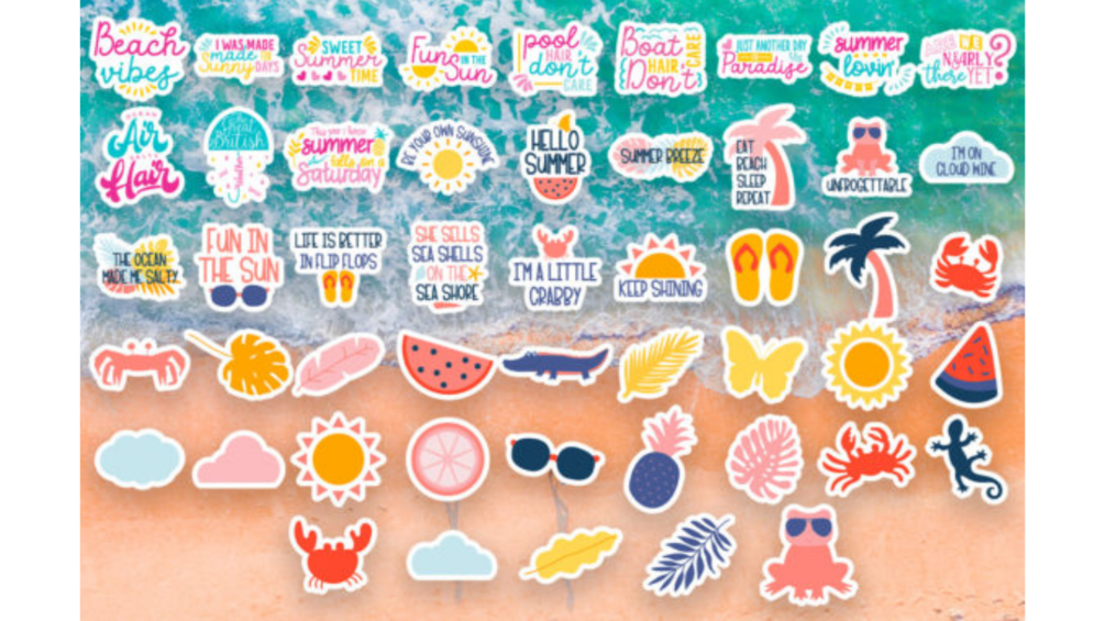 Summer Sticker Bundle