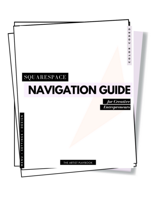 Squarespace Navigation Guide