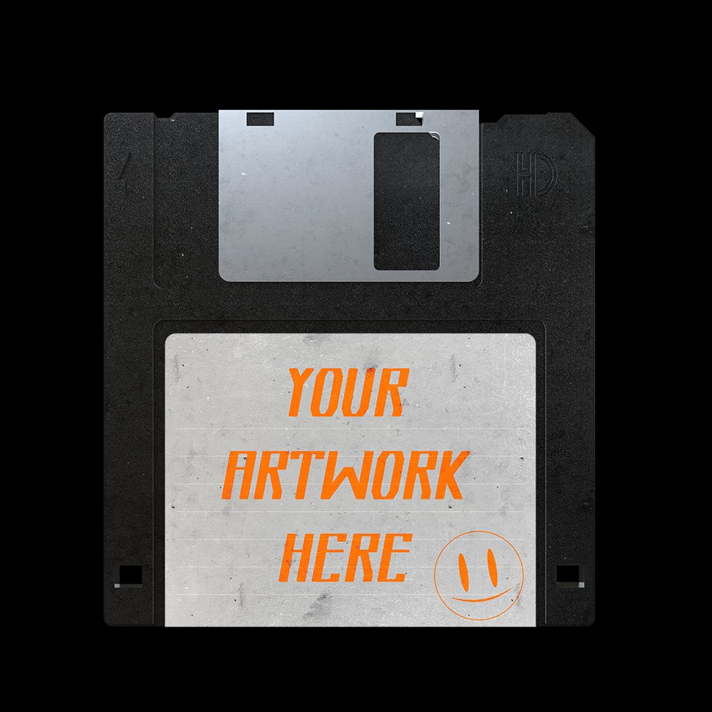 Disk Mockup by Malte Grajewski (4k version)