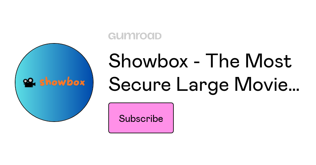 Showbox - The Most Secure Large Movie Library