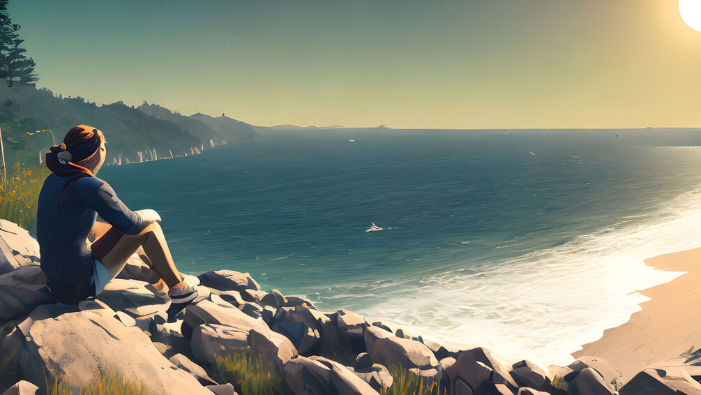 Oil Paint Contemplation Images