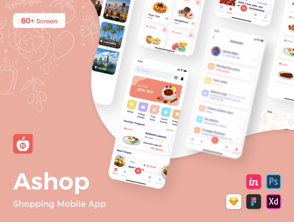 Ashop - Shopping Mobile App
