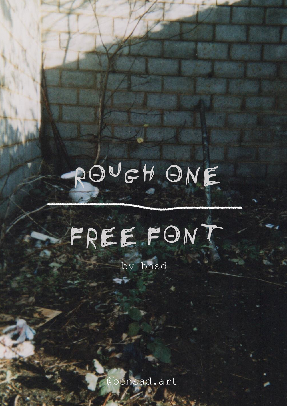 002 - Rough One Font