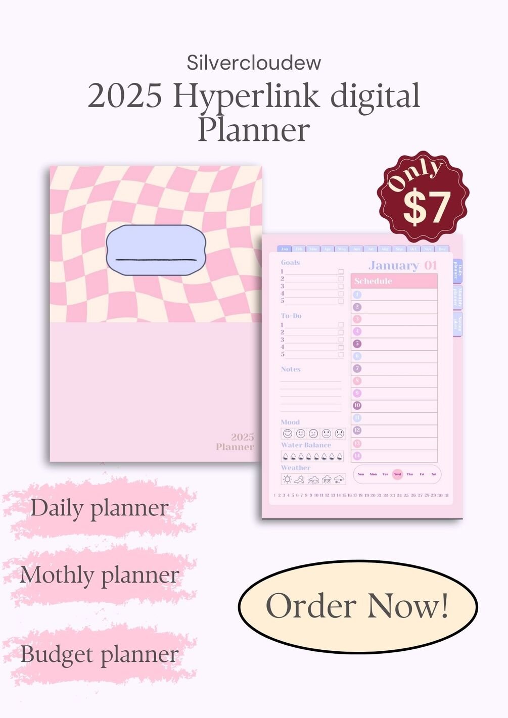 2025 hyperlink planner