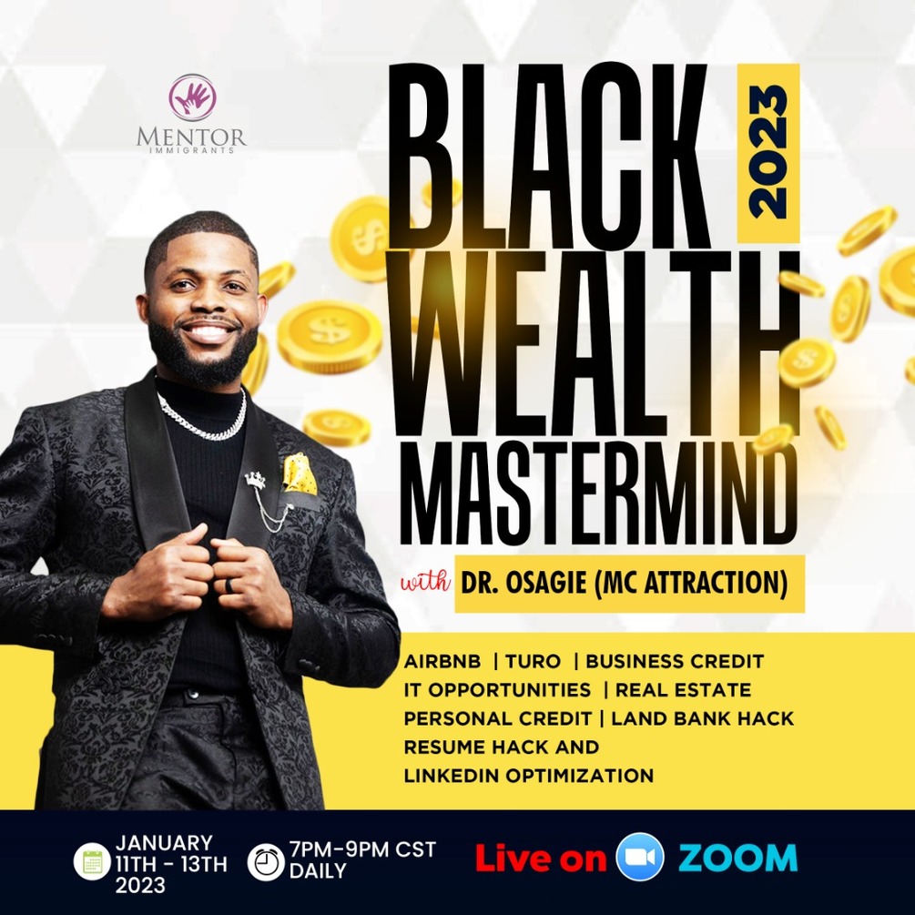 Black wealth Mastermind 3.0