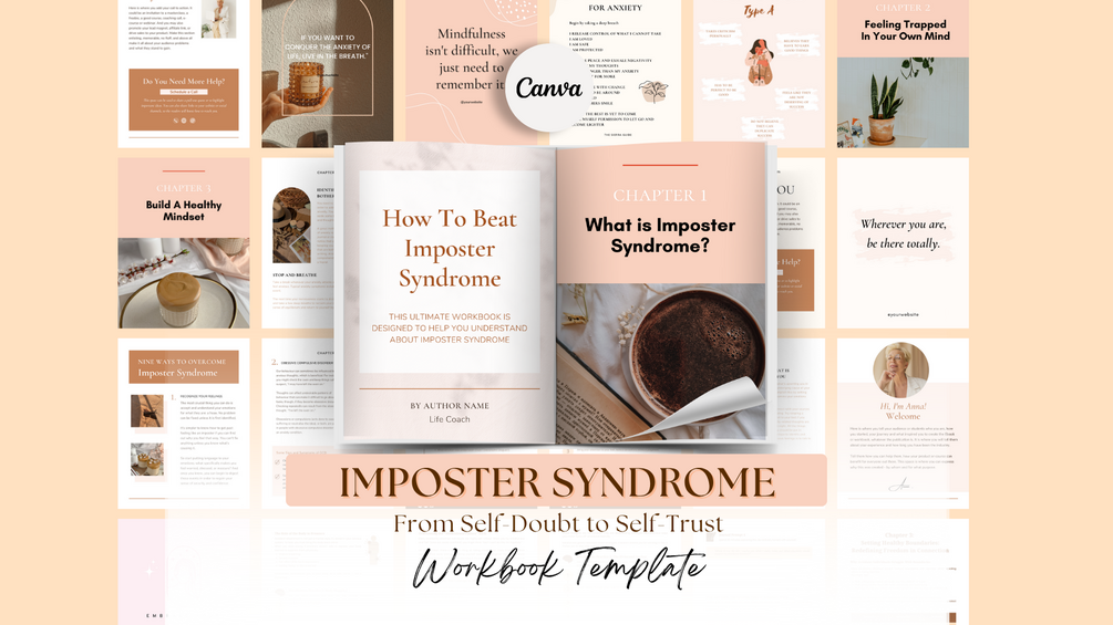 Overcome Imposter Syndrome Coach Workbook, Done For You Imposter ...