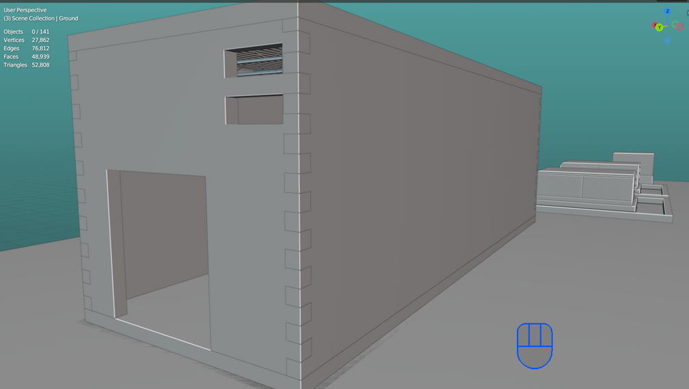 Blender file for Exercise 031 and dae support files