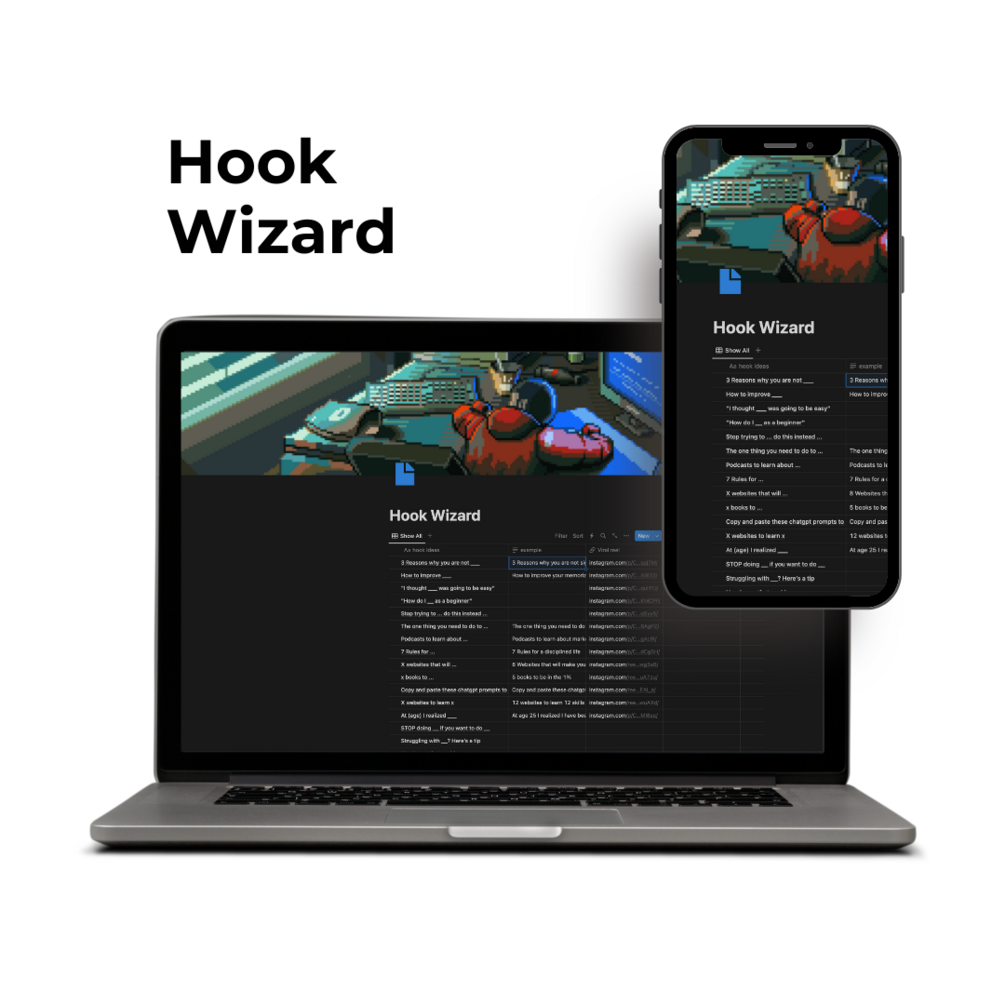 Hook Wizard Template