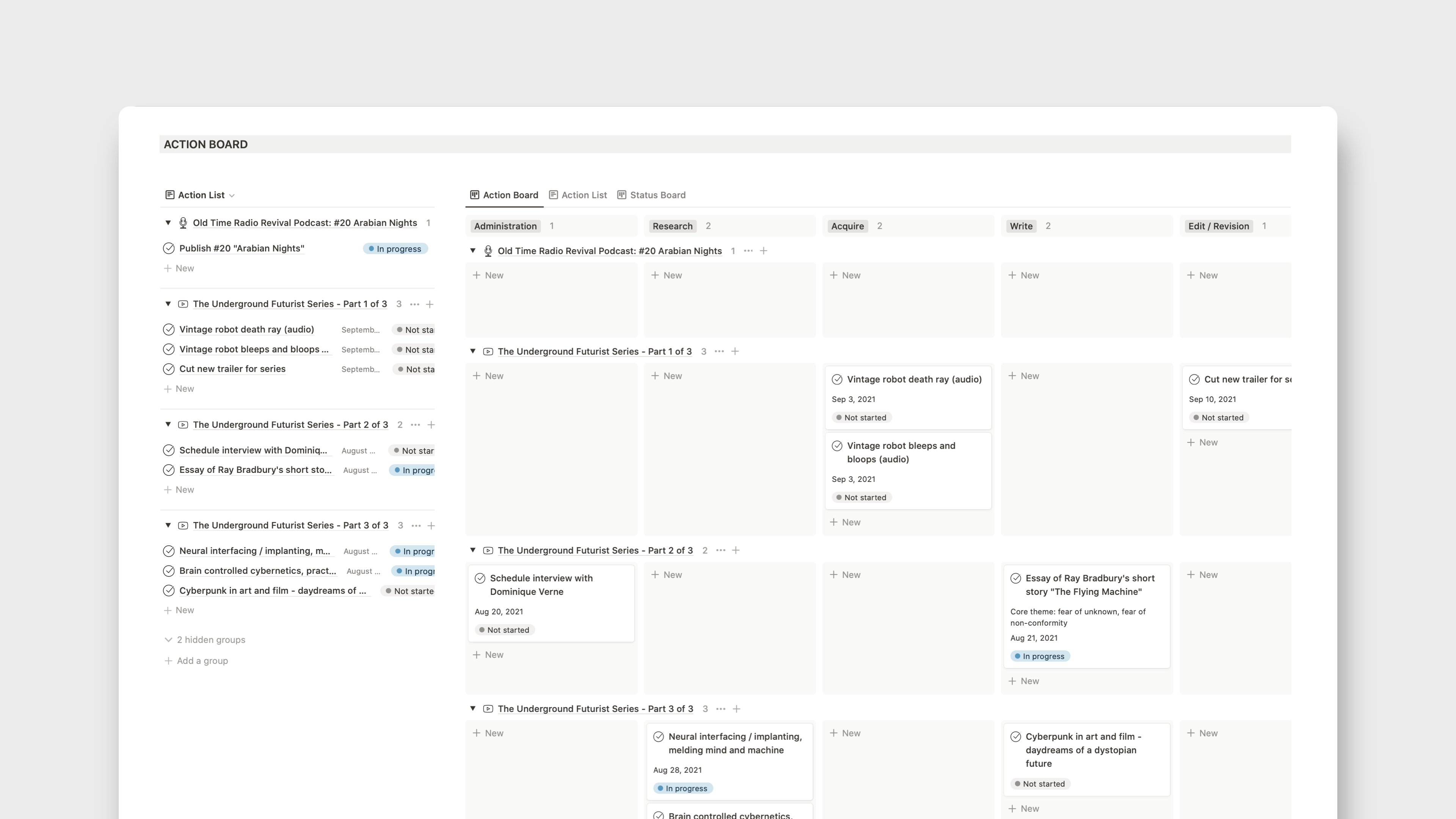 Check out the newly released Notion system for content creators ...