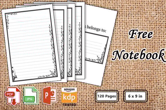 Notebook - Kdp Interior Graphic