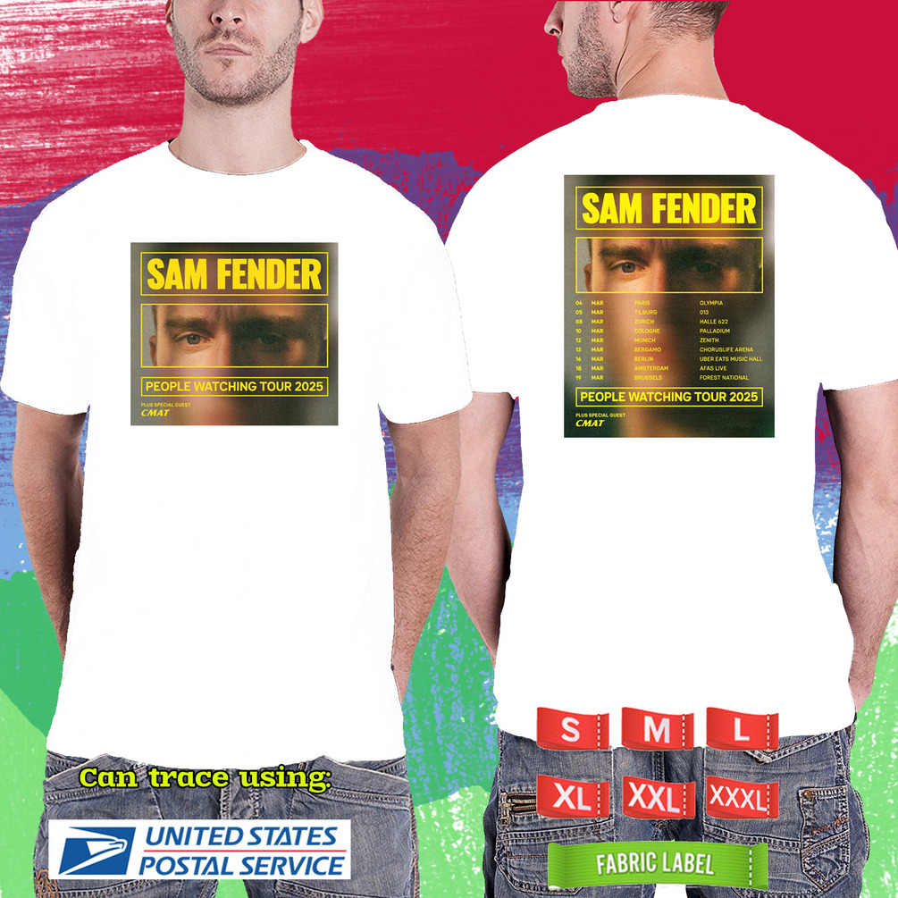 SAM FENDER PEOPLE WATCHING STADIUM EUROPE TOUR 2025. SAM FENDER. UNISEX ...