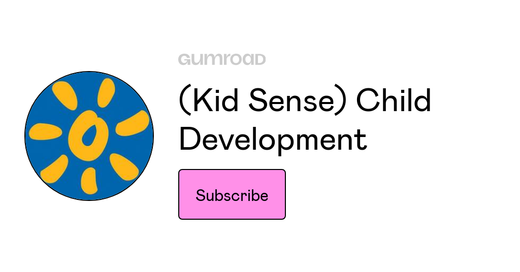 (Kid Sense) Child Development