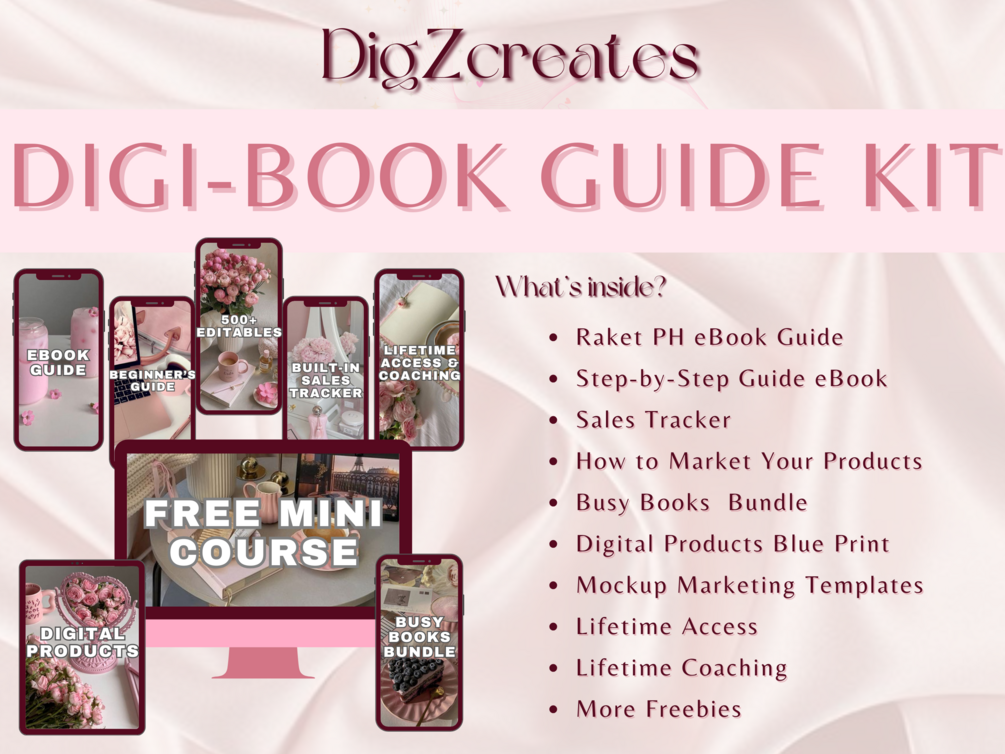 DIGI-BOOK GUIDE KIT | DIGZCREATES