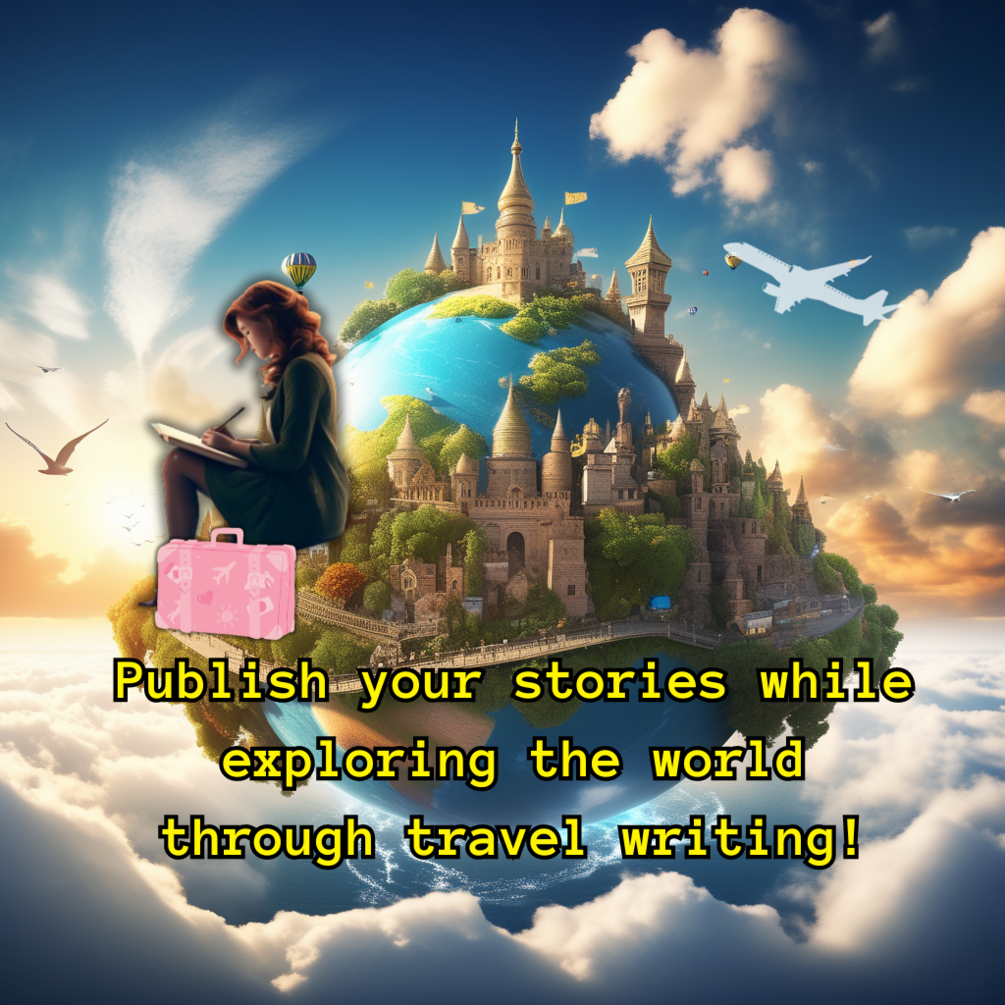 Publish your stories while exploring the world through travel writing!