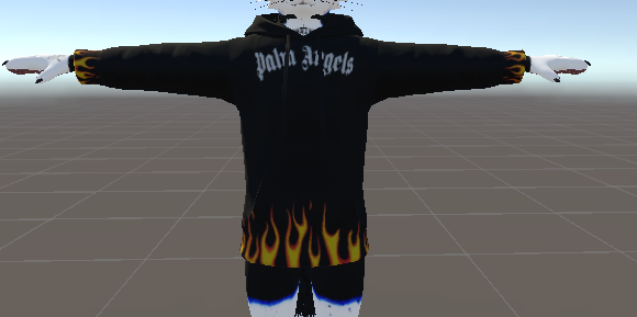 Palm Angels Rexouium Hoodie texture