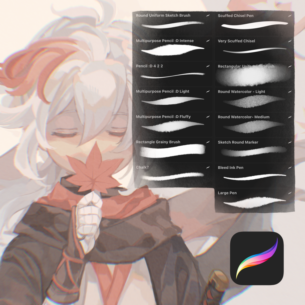 Otaku553 Procreate Brushes