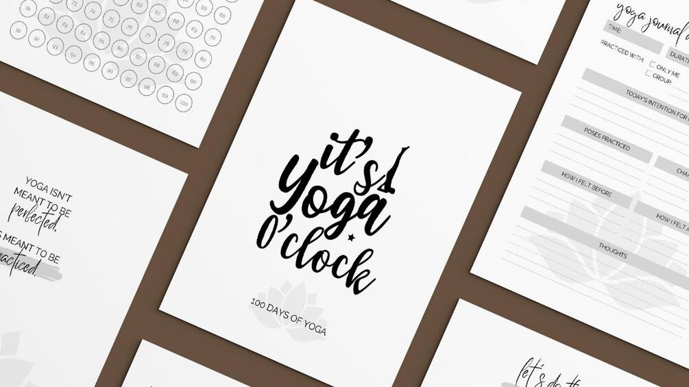 Yoga O' Clock - Yoga Journal & Tracker