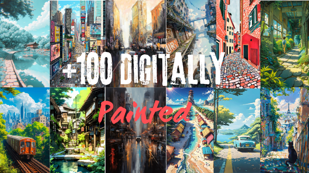 Free Masterpiece Collection: Digitally Painted Wallpapers