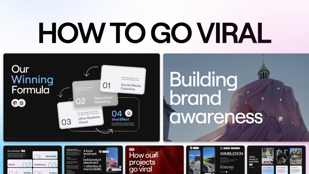 HOW TO GO VIRAL with Trends, CGI & AI, and Visual Storytelling
