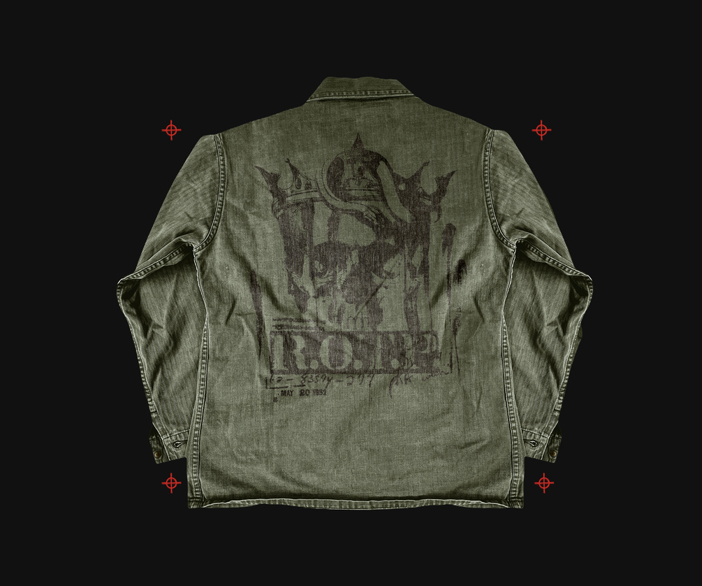 ORIGINAL USMC "Herringbone Utility Jacket"+ FREE Bonus Asset