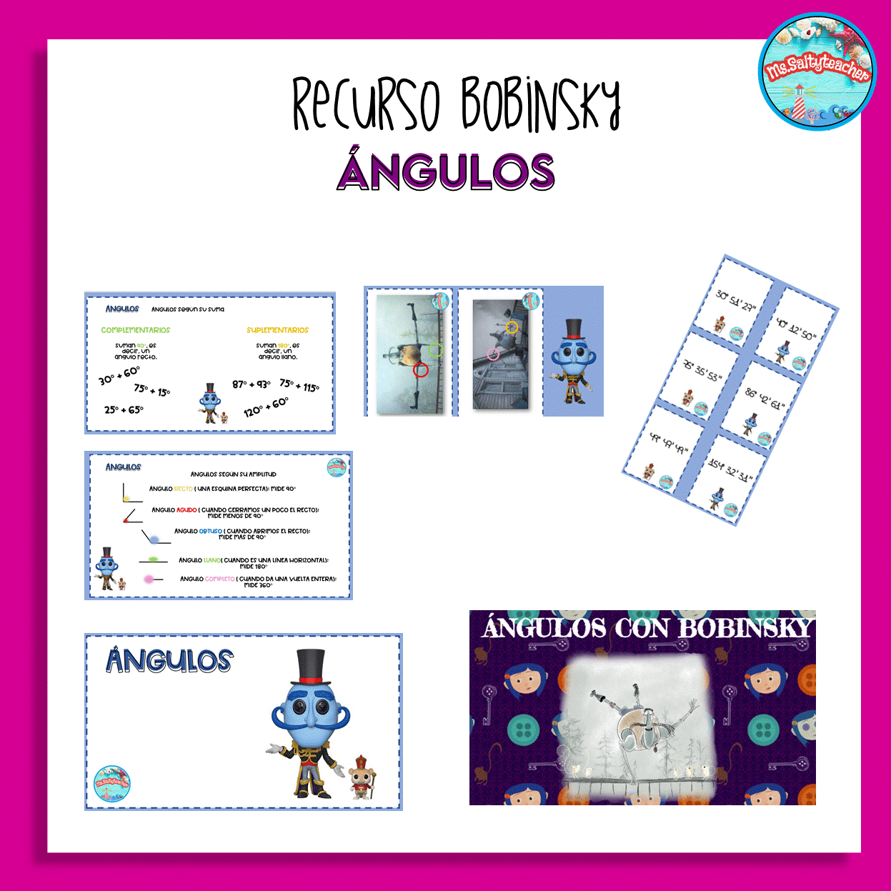 Pack completo Bobinsky ángulos