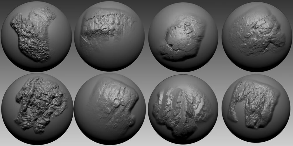 Rock_Face Alpha Pack - 03