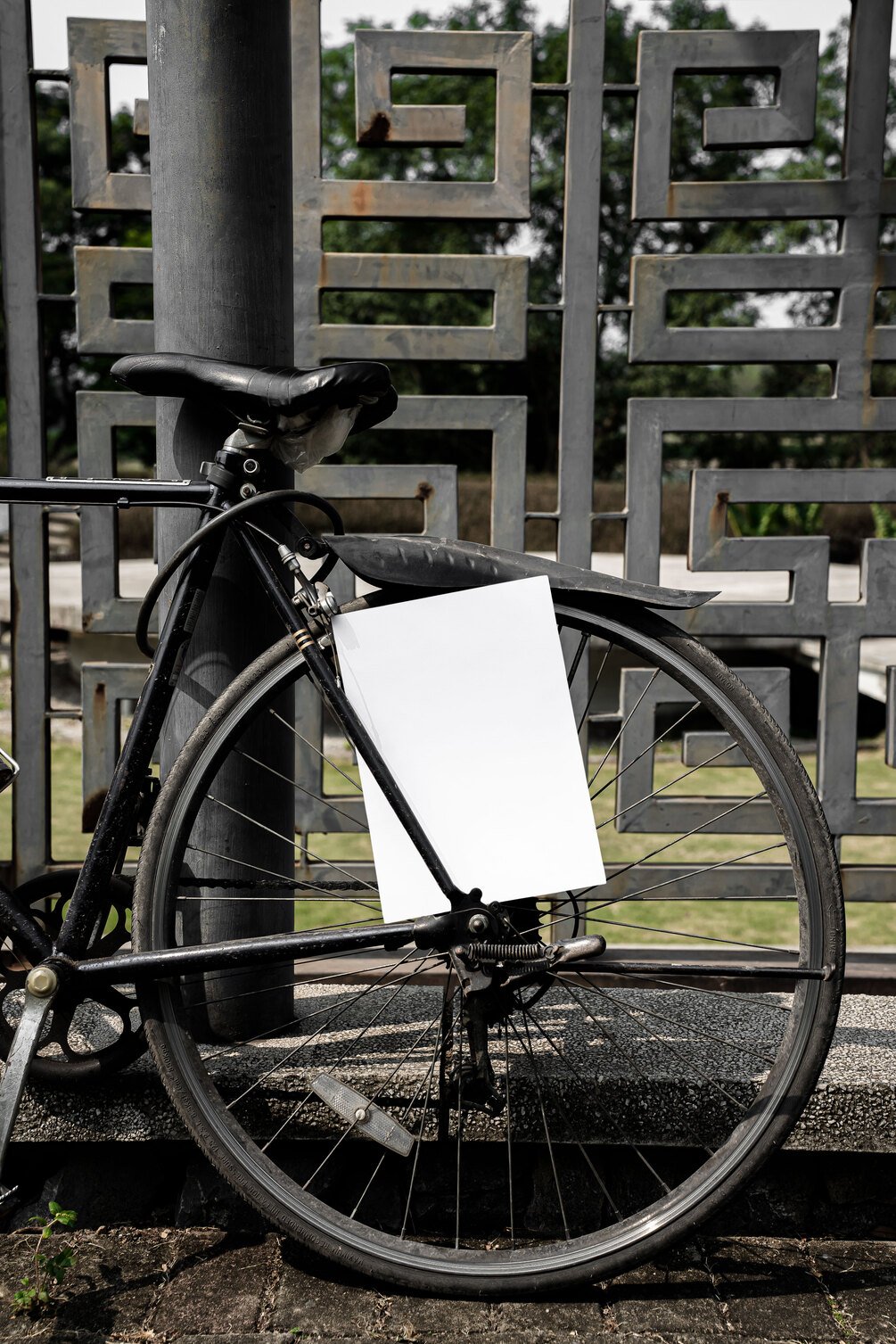 BICYCLE SCENE MOCKUP 2 by StormSlash Studio