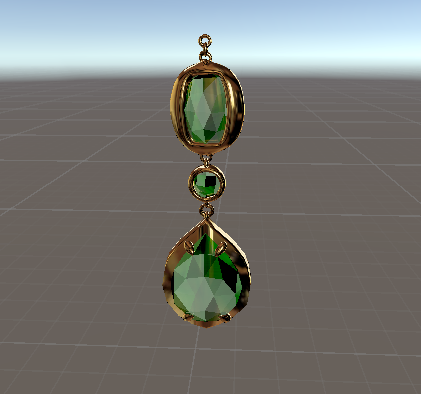 VRchat Emerald earring