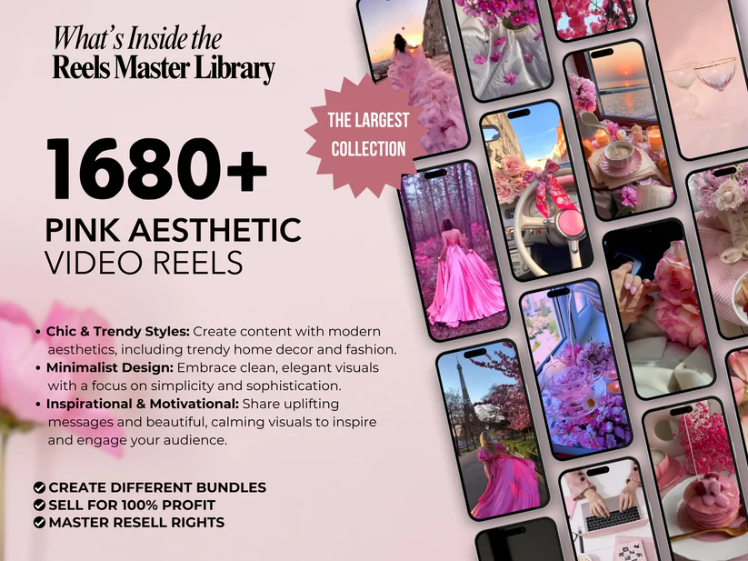 100,000+ Reel Master Library