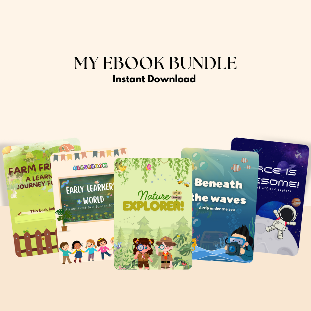 Little Minds Explorer Kit: Farm, Classroom, Nature & Beyond + Freebies
