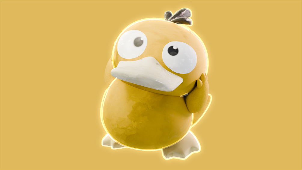 Blender 3D: Psyduck Project File