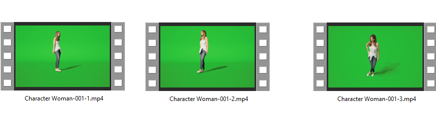 001 - Character Woman | 4K