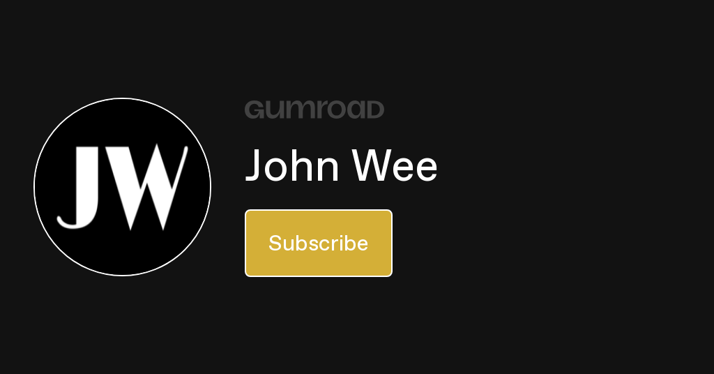 John Wee
