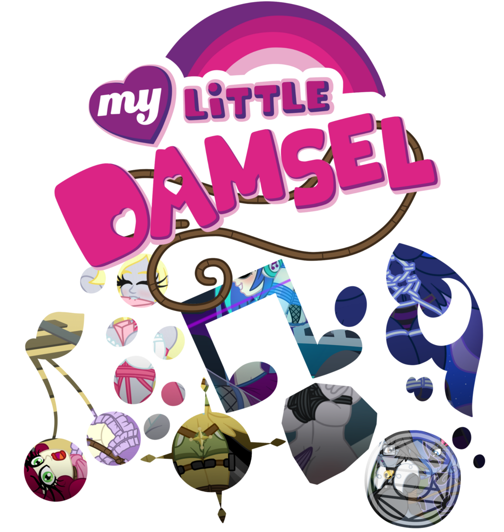 My Little Damsel Bondage Art Pack vol. 1