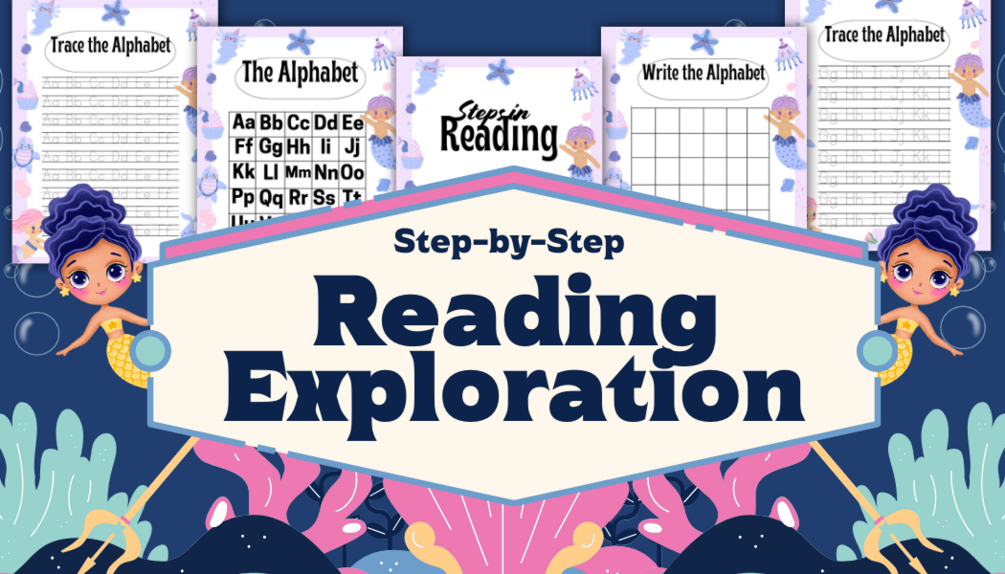 Mermaid ABC alphabet Adventure: A Step into Reading for Preschools and ...