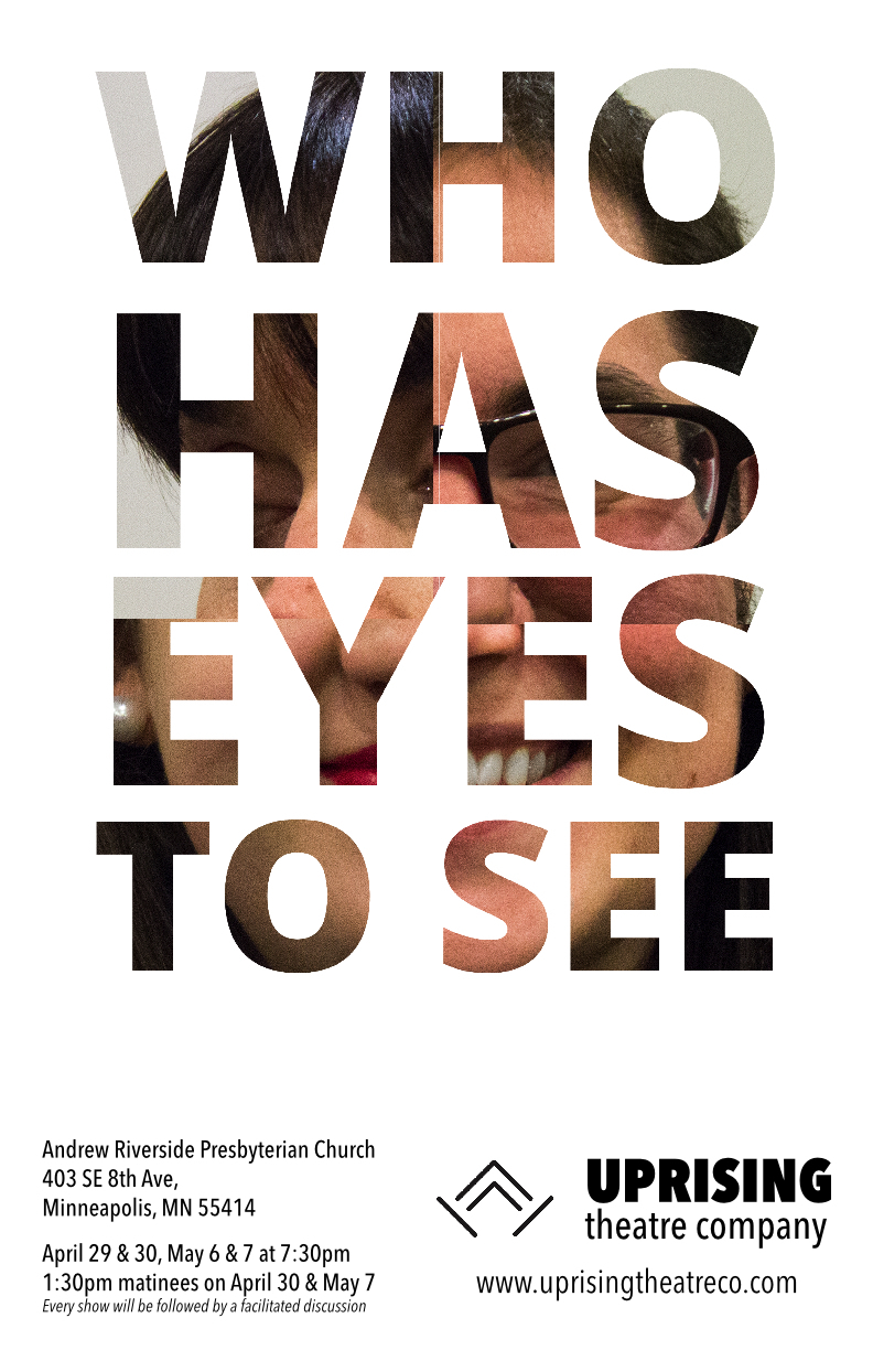 Autographed Who Has Eyes To See poster