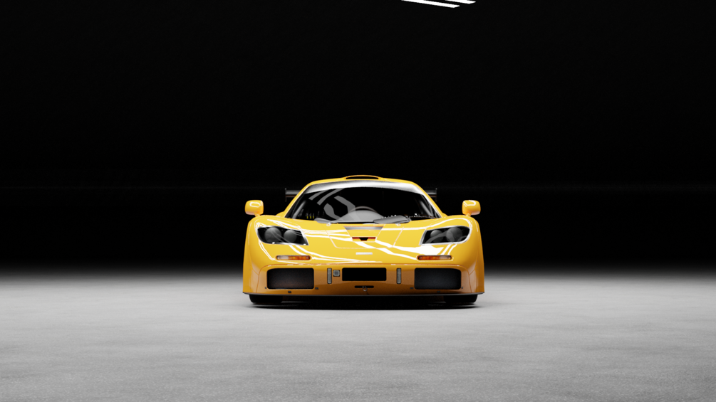 Mclaren F1 GTR HQ 3D Model