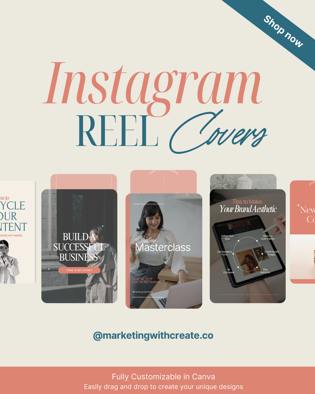 Instagram IG Reel Covers | Social Media Templates