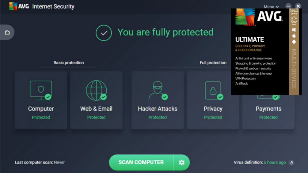 AVG Ultimate 2023 - 1 Device - 1 Year