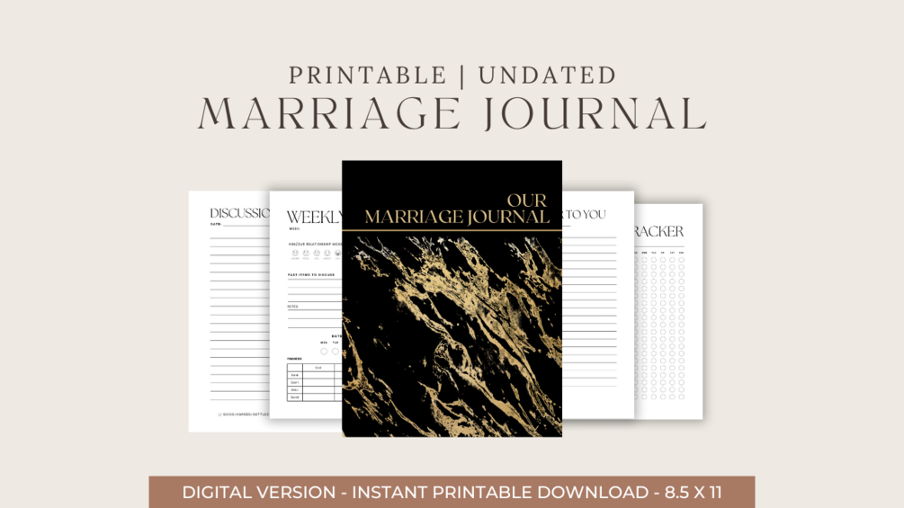 The Marriage Journal - Digital Version