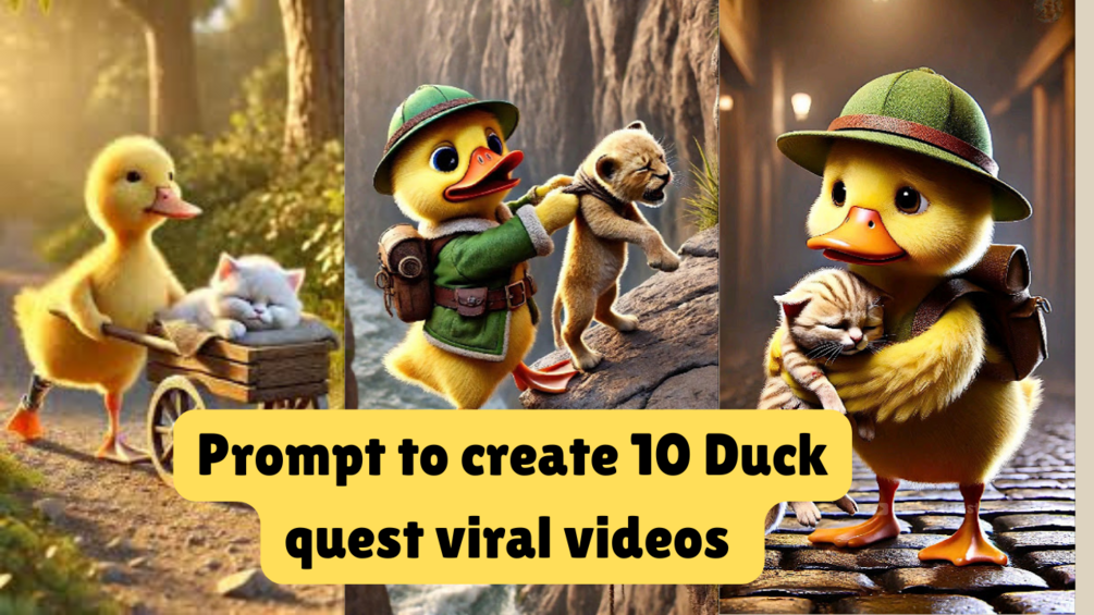 Duck Quest Viral videos Prompt and Method