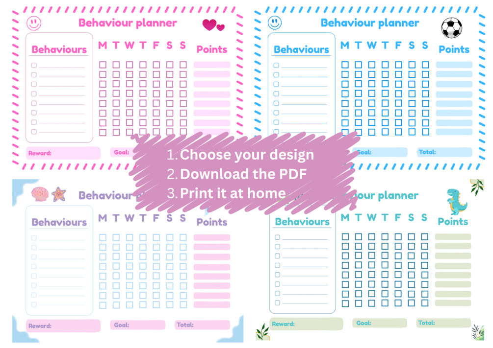 behaviour planners bundle