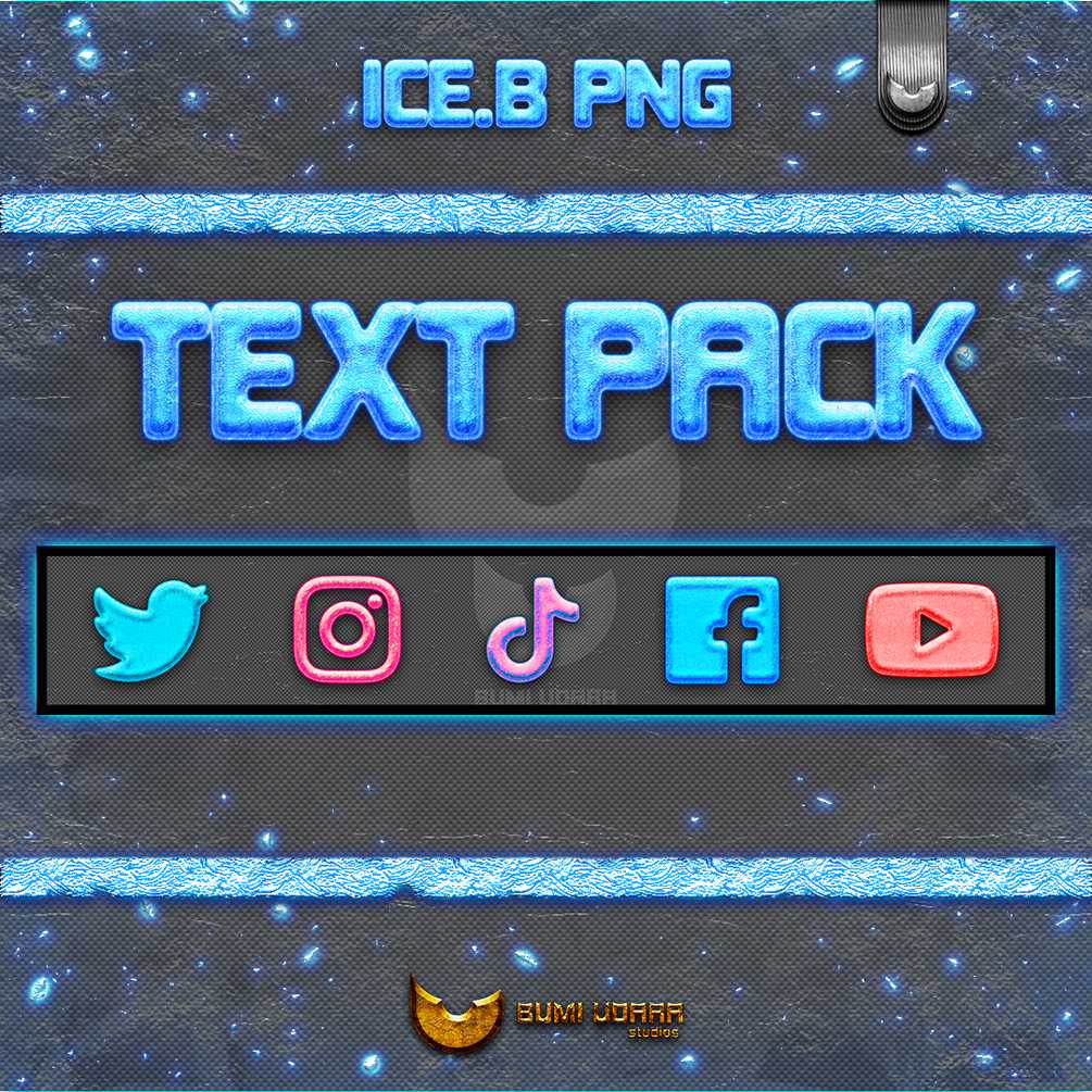 ICE.B PNG text pack