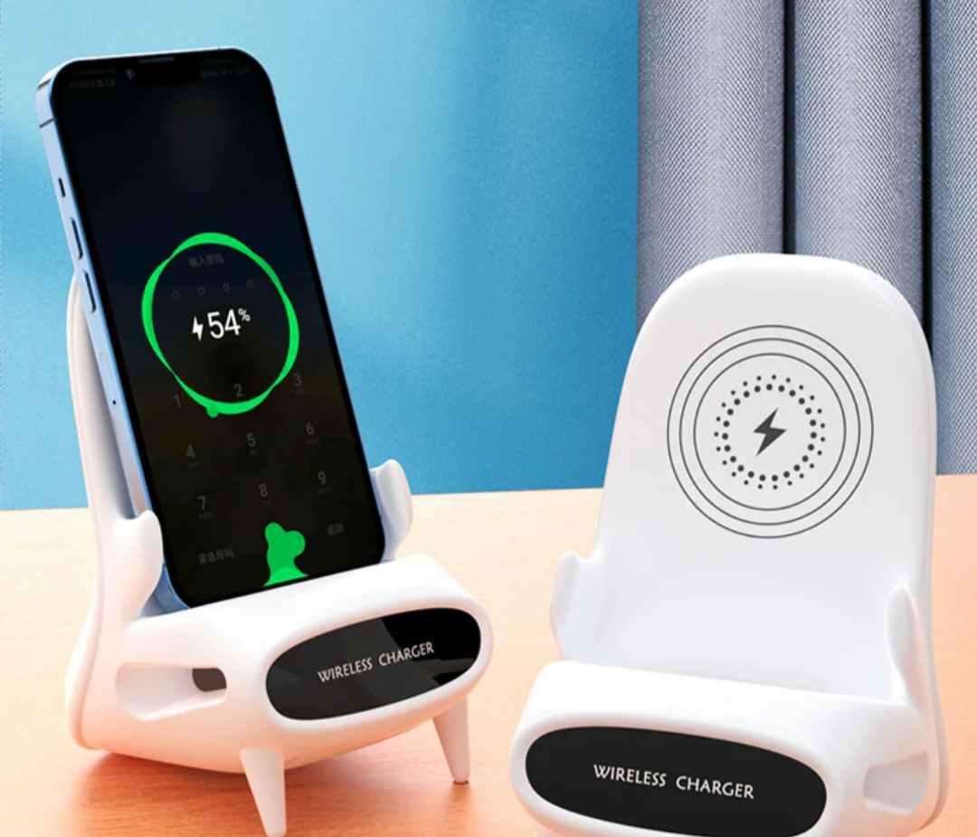 Portable mini chair wireless charger