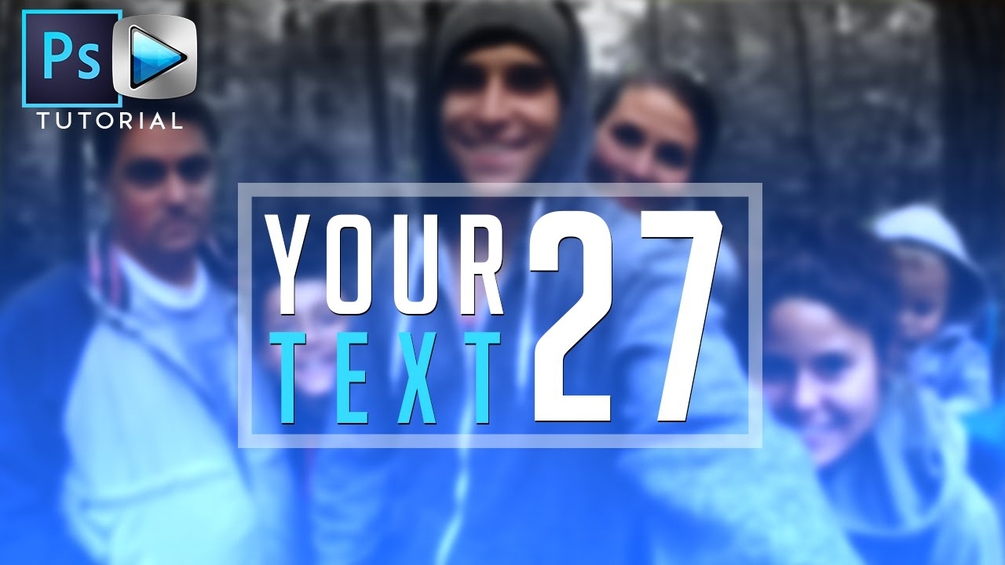 Gradient YouTube Thumbnails (PSD Template)