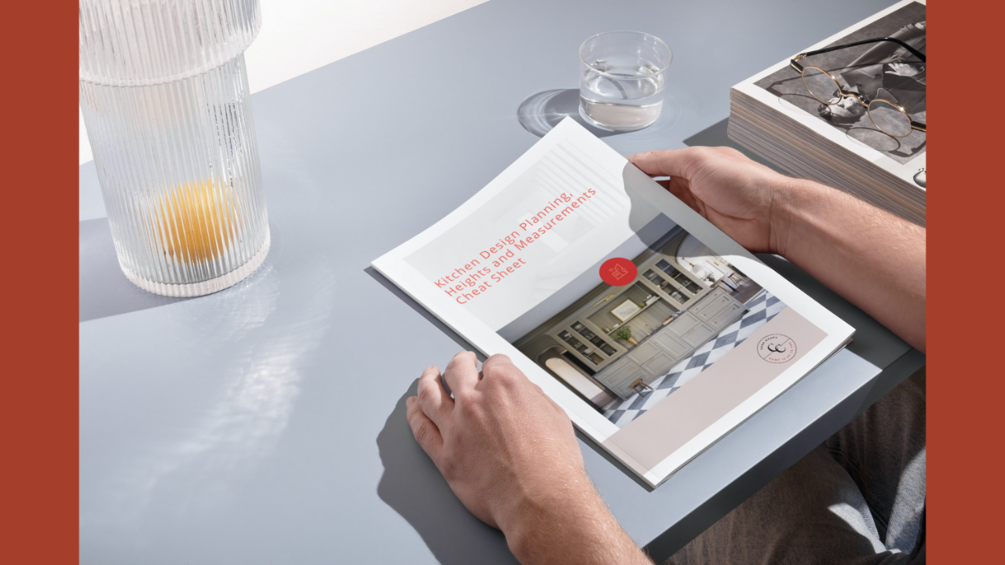 Kitchen Design Planning, Heights and Measurements Cheat Sheet