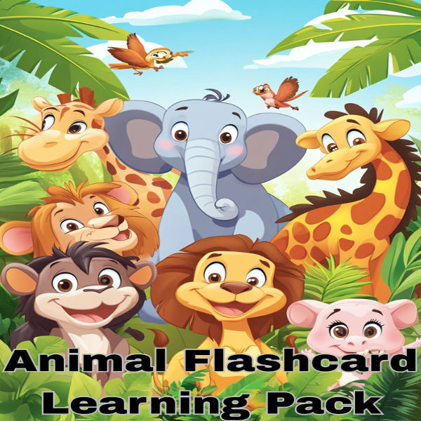 🐾 “Ultimate Animal Flashcards Bundle with Bonus Coloring Book ...